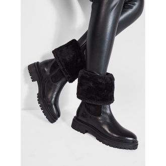 Geox Stiefeletten Geox D Iridea M D04HRM 02246 C9999 Schwarz