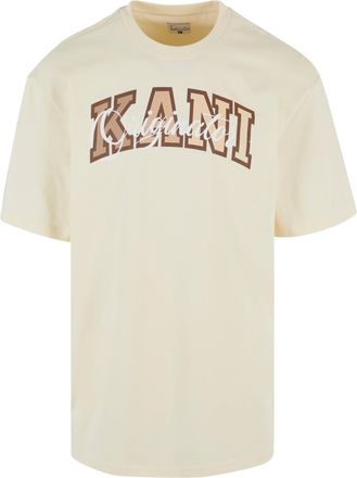 Karl Kani Herren KM242-001-1 Serif Originator Tee Offwhite, XL