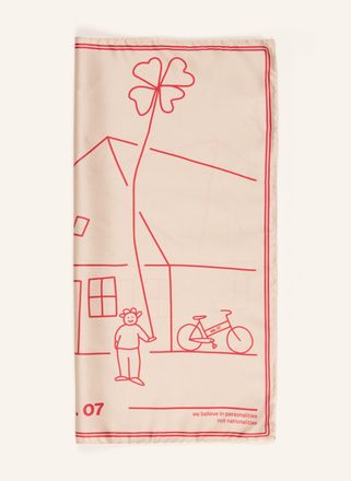 Nn.07 Nn.07 Seidentuch beige