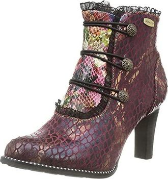 Laura Vita Laura Vita Femme Alcbaneo 130 Bottines à la Cheville, vin, 41 EU
