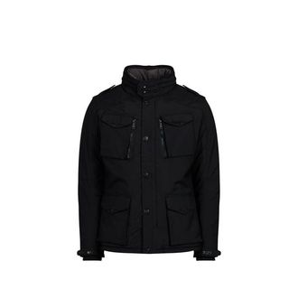 Schott NYC Blouson droit col montant zipp&eacute;