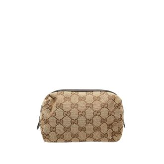 Gucci Sac bandouli&egrave;re en toile Pre-owned - Femme - Pre-owned - Beige - Taille: ONE Size