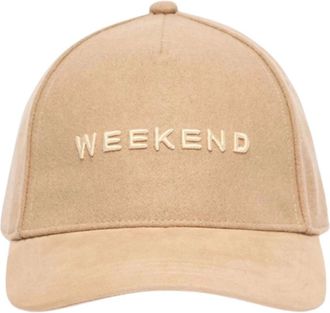 Max Mara Casquette Wkdpomposa - Femme - Accessoires - Beige - Taille: ONE Size