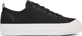 Karl Lagerfeld Sneakers aus Stoff Kampus Max V KL50526 Schwarz