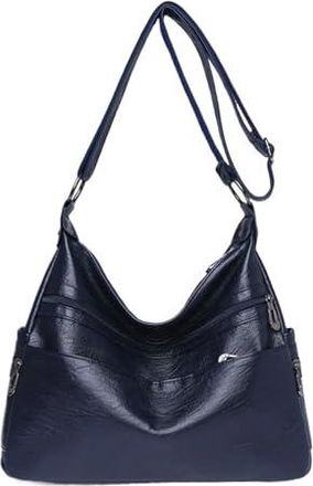 Generic Compatible for le sac &agrave; main for femme, bandouli&egrave;re d&eacute;contract&eacute;e de grande capacit&eacute;, for, dos(Dark Blue)