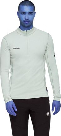 Mammut Mammut - Aener Fleece f&uuml;r Herren, mit kurzem Rei&szlig;verschluss, Schmal (Silver Sage)