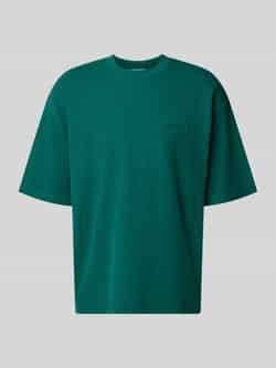 Review Relaxed Fit T-Shirt mit Strukturmuster