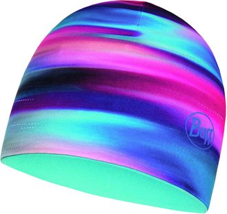 Buff Damen Hut Microfiber Reversible, R-Luminance Multi - Scuba Blue, One Size, 118178.555.10.00