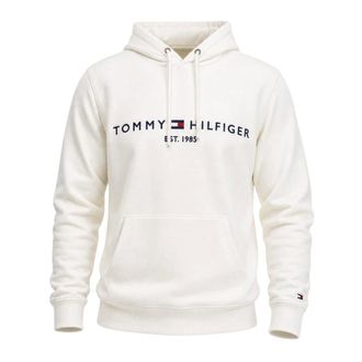 Tommy Hilfiger Homme, Sweatshirts et sweats &agrave; capuche, Blanc, Taille: L SweaT-shirts &agrave; capuche