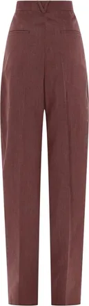 Bottega Veneta Sartorial Wool Trousers - Pink