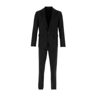 Dsquared2 Schwarzer London Anzug aus Wollmischung - - Suits - Herren - Schwarzk - M