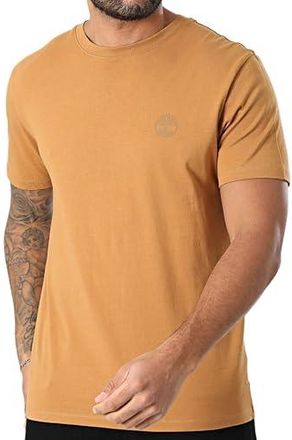 Timberland Kennebec River Back Camo Moutarde T-Shirt Homme Code TB0A2FKZP47, Moutarde, Large