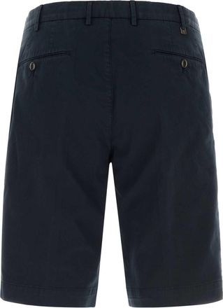 Pantaloni Torino Stretch Cotton Bermuda Shorts - Navy