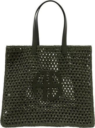 Anine Bing Femme, Sacs, Vert, Taille: ONE Size Grand sac cabas Rio