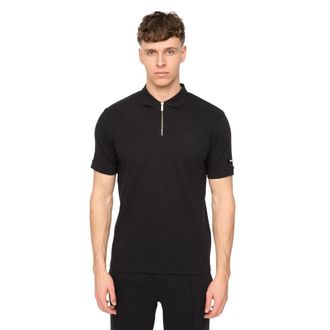 Duck and Cover Sherborn Poloshirt f&uuml;r Herren, Baumwolle (Schwarz)