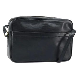Louis Vuitton Sac &agrave; bandouli&egrave;re Pre-owned Vintage en cuir Epi - Femme - Pre-owned - Noir - Taille: ONE Size