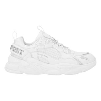 Plein Sport unisex, Chaussures, Blanc, Taille: 35 EU Track-King Runner Baskets