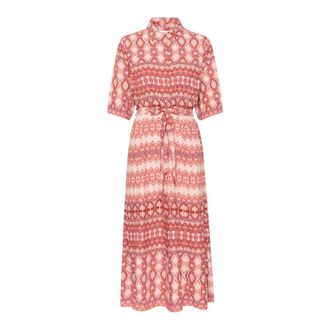 Cream CRTiah Shirt SS Dress - Femme - Robes - Multicolore - Taille: 36 FR