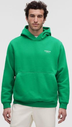 lululemon Steady State Hoodie Grafik f&uuml;r M&auml;nner - Gr&ouml;&szlig;e 2XL in Raceway Green