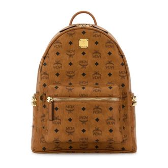 MCM Canvas Stark Rucksack - - Bags - Damen - Braun - ONE SIZE