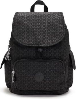 Kipling CITY PACK S Petit sac à dos, Signature Emb (Noir)