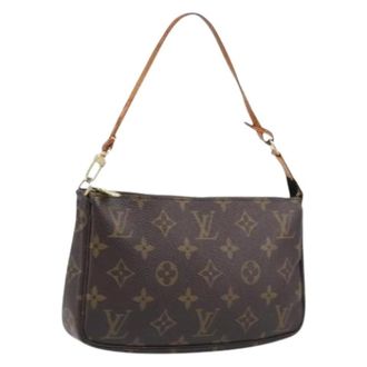 Louis Vuitton Pre-owned Vintage Monogram Pouch - Femme - Pre-owned - Brun - Taille: ONE Size
