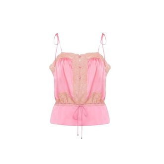 Chlo&eacute; Camisole mit Kordelzug - - Tops - Damen - Rosa - S
