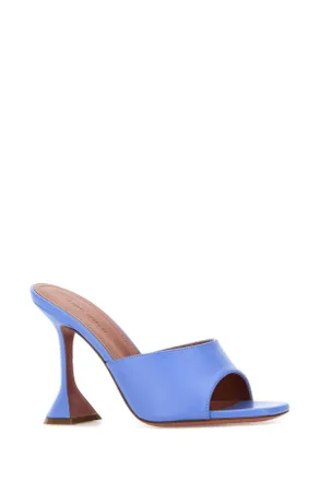 Amina Muaddi Babyblue Sandali Sandal