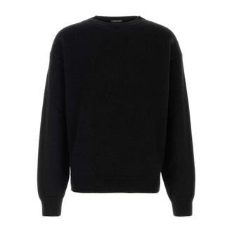 Tom Ford Kaschmir-Mischung Pullover - - Knitwear - Herren - Schwarzk - L