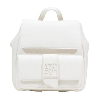 A|X Armani Exchange Femme, Sacs, Blanc, Taille: ONE Size Susy Soft Backpack