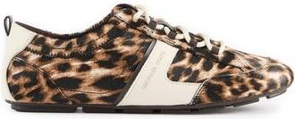 Michael Kors Baskets basses l&eacute;opard en cuir