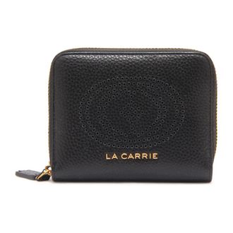 La Carrie Drilled Logo Kleines Portemonnaie - - Accessories - Damen - Schwarzk - ONE SIZE