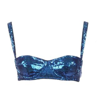 Dolce & Gabbana Damen, Unterw&auml;sche, Blau, MGr&ouml;&szlig;e