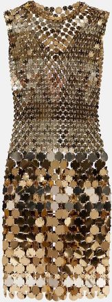 Paco Rabanne Minikleid Sparkle Discs