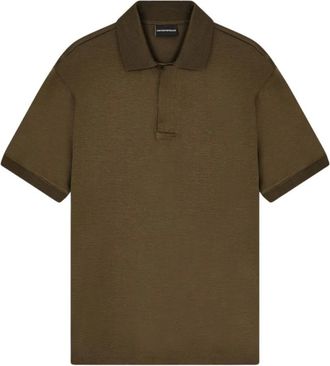 Emporio Armani Homme, Tops, Brun, Taille: M Polo