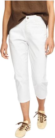 2-Biz Femme, Pantalons, Blanc, Taille: 40 FR Cropped Pantalons