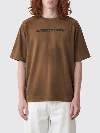 Camperlab T-shirt relaxed fit en coton avec &eacute;paules tombantes et logo imprim&eacute;