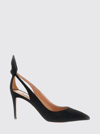 Aquazzura Escarpins Bow Tie en daim avec talon aiguille et naud