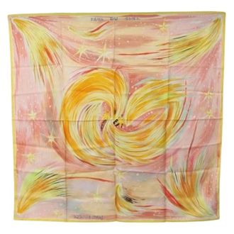 Herm&egrave;s Pre-owned Vintage Silk Scarf - Femme - Pre-owned - Multicolore - Taille: ONE Size