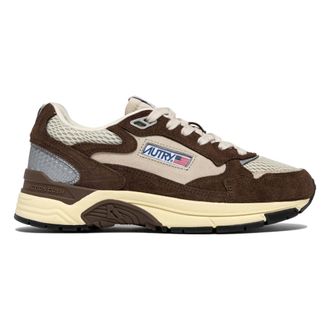 Autry Baskets Hyperway Low Bicolore Su&egrave;de Autry