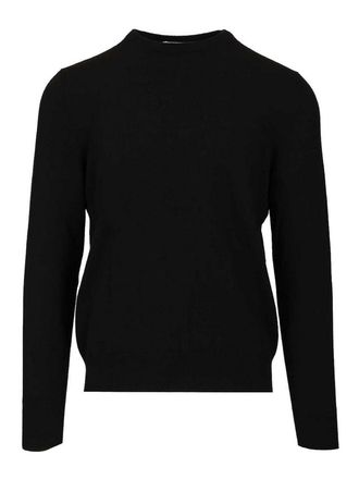 Alexander McQueen Pull Col Rond - Noir