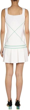 Bottega Veneta Logo-Embroidered Dress - White