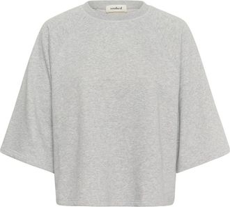 Soaked In Luxury SweaT-shirts & SweaT-shirts &agrave; capuche - Femme - Tops - Gris - Taille: 46 FR