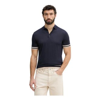 Guess Larry Polo Pullover - - Tops - Herren - Blau - L