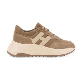 Hogan Baskets Hi-Fi - Homme - Chaussures - Beige - Taille: 35 EU