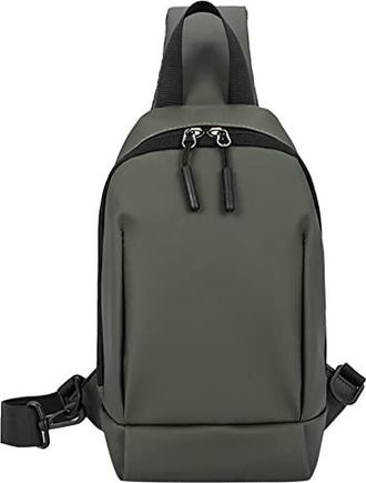 Generic Sac &agrave; bandouli&egrave;re tendance pour homme et femme, couleur unie, nouveau motif, grande capacit&eacute;, pratique, portable, sports de plein air, sac &agrave; bandouli&egrave;