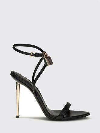 Tom Ford Sandales Padlock en cuir avec talon aiguille et bride de cheville
