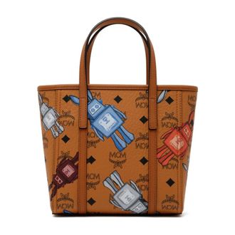 MCM Mcm, Femme, Sacs, Brun, Taille: ONE Size Toni Mini Tote