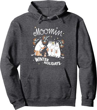 Moomin Mumins Mumins Winterurlaub Moominmamma Hei&szlig;getr&auml;nke Pullover Hoodie