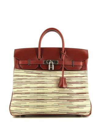 Herm&egrave;s sac &agrave; main Vibrato Haut &Agrave; Courroies (2000) - Rouge